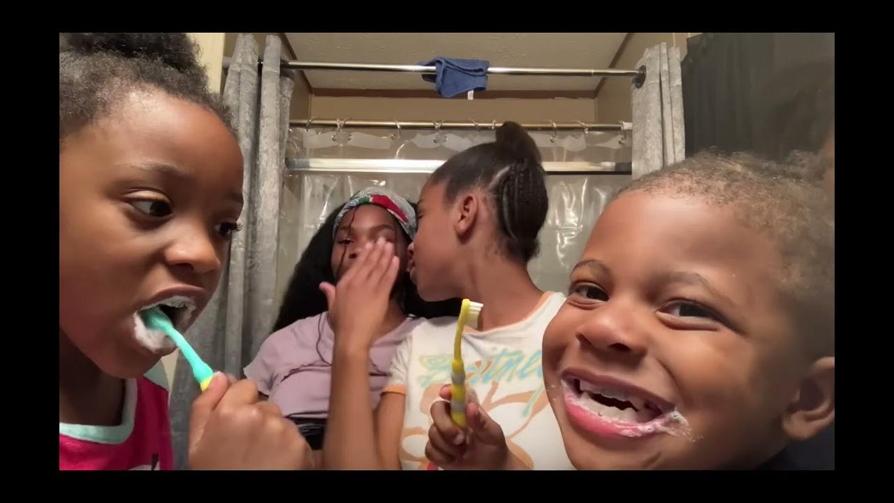 Watch my sister and brother night routine - YouTube