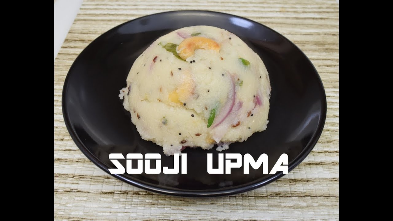 Sooji upma | Basic Upma Recipe | Easy Breakfast Recipe - YouTube