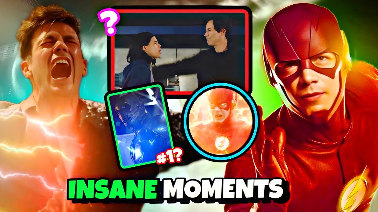 The CRAZIEST Moments of The Flash! - Top 10 MOST Unforgettable Scenes ...