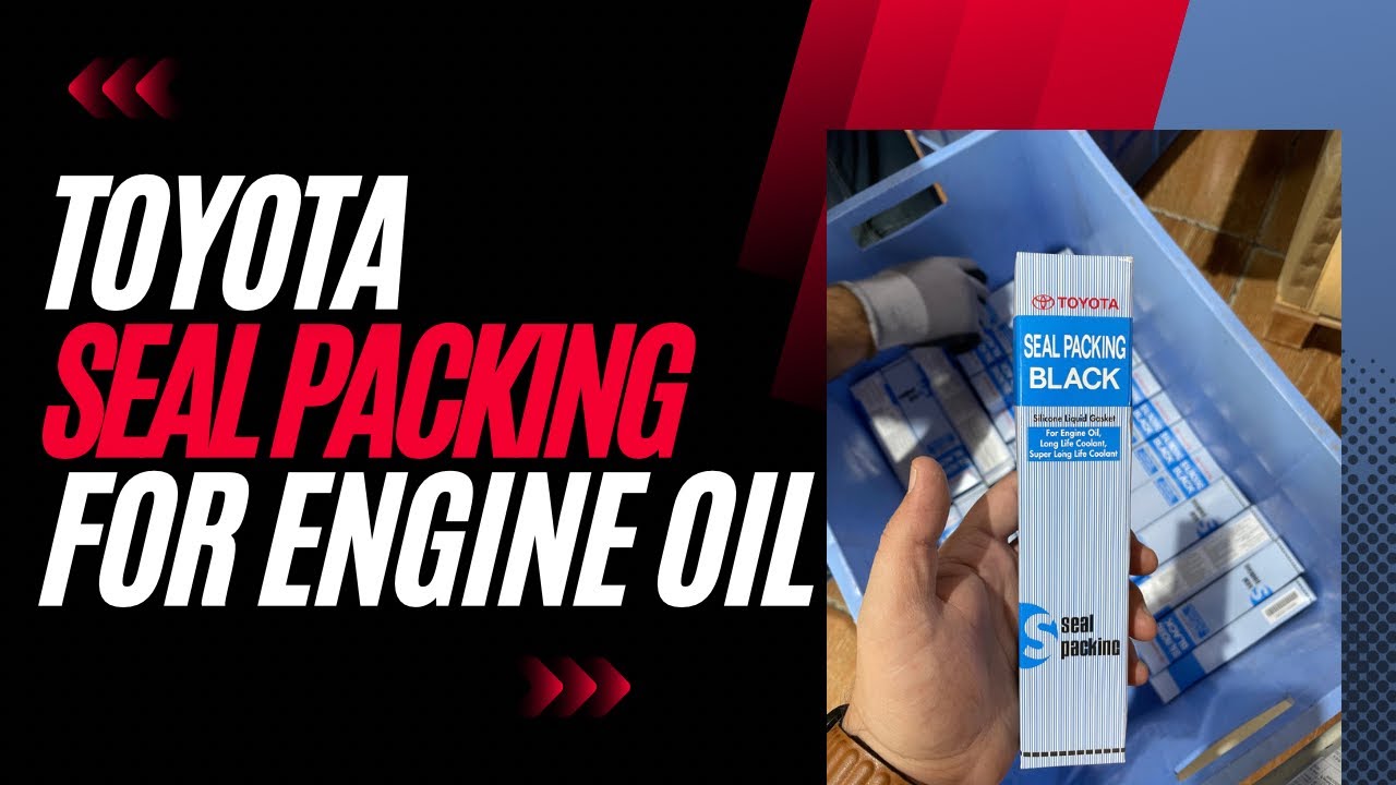Toyota | Seal packing black | Silicone liquid Gasket Black | Genuine ...