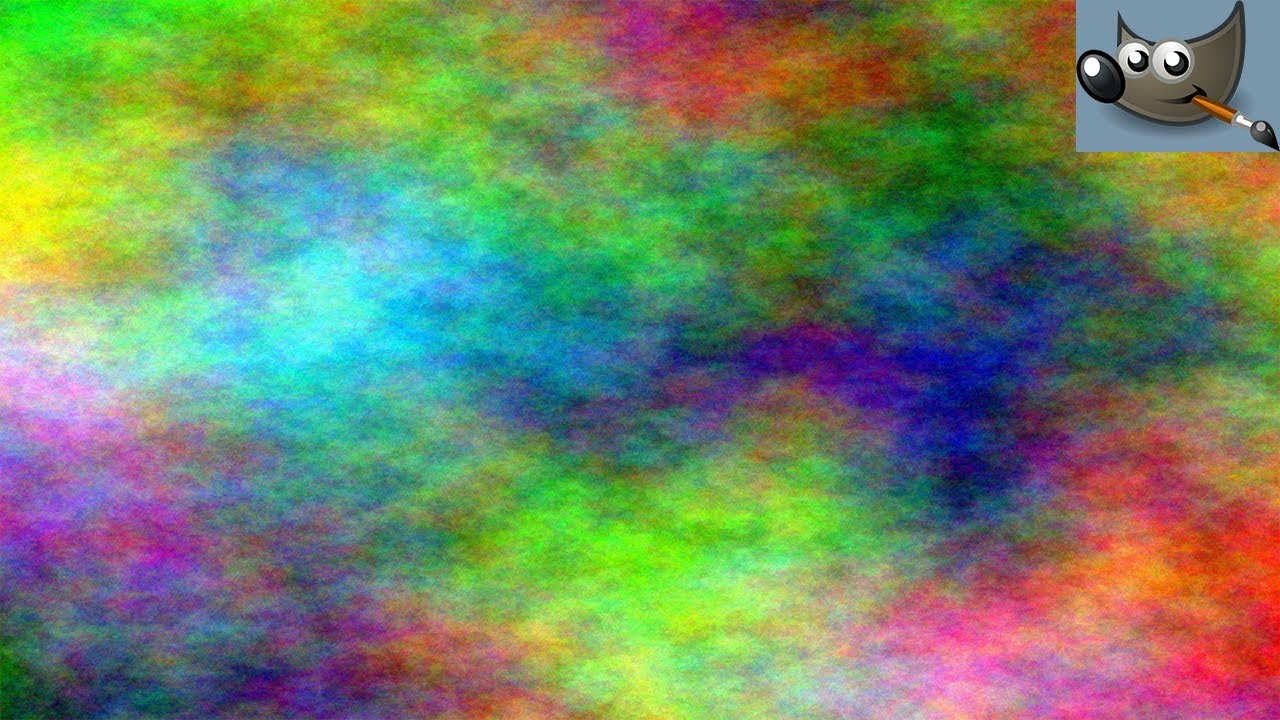 Create a Colour Explosion Background in Gimp - YouTube