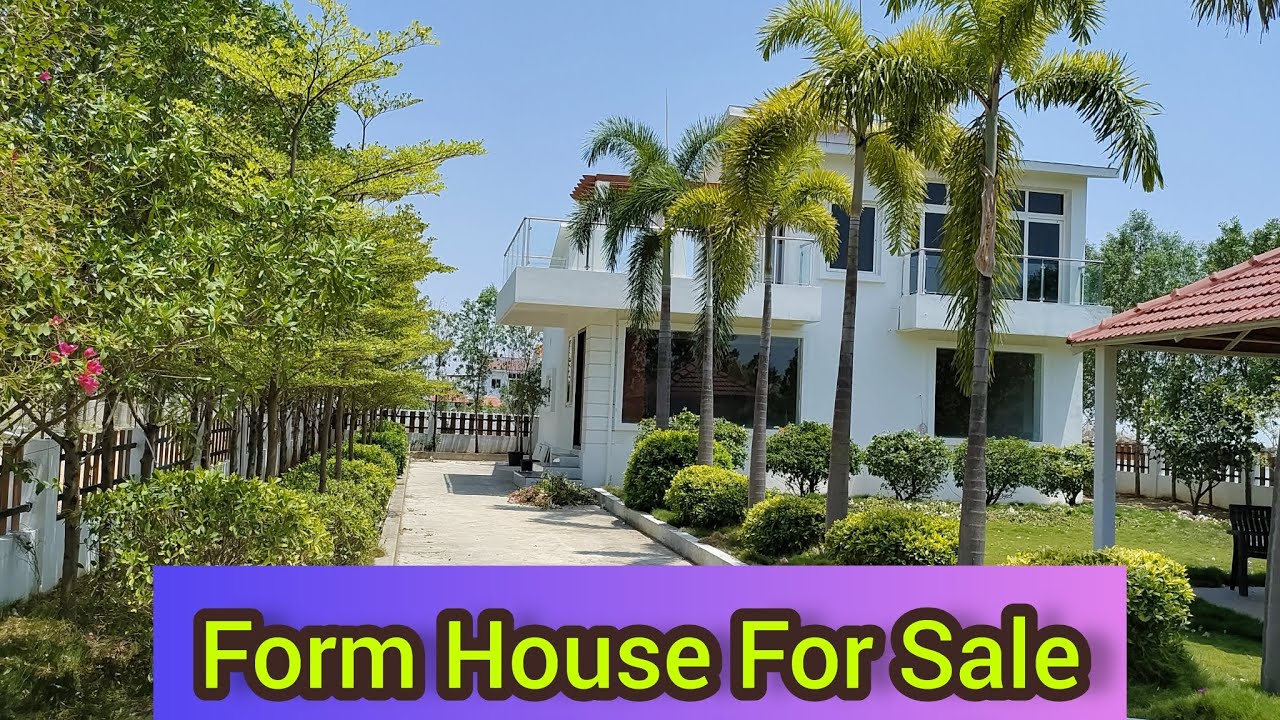 Form House For Sale in Hyderabad@ shankarpally - YouTube
