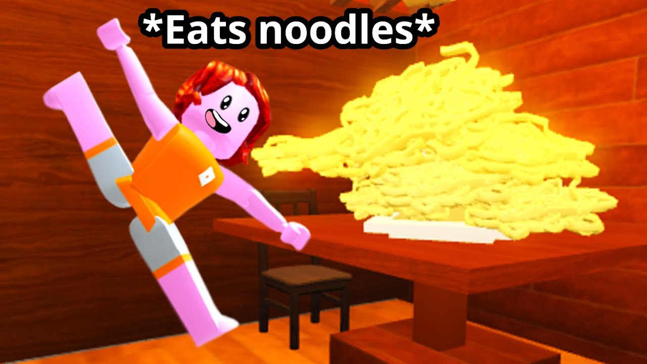 Roblox cook noodles… - YouTube