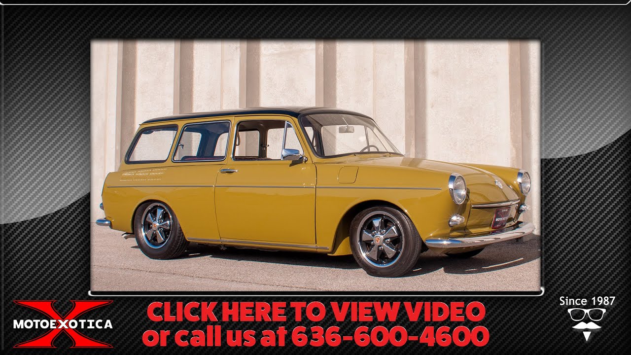 1969 Volkswagen Squareback Custom Wagon -- SOLD - YouTube
