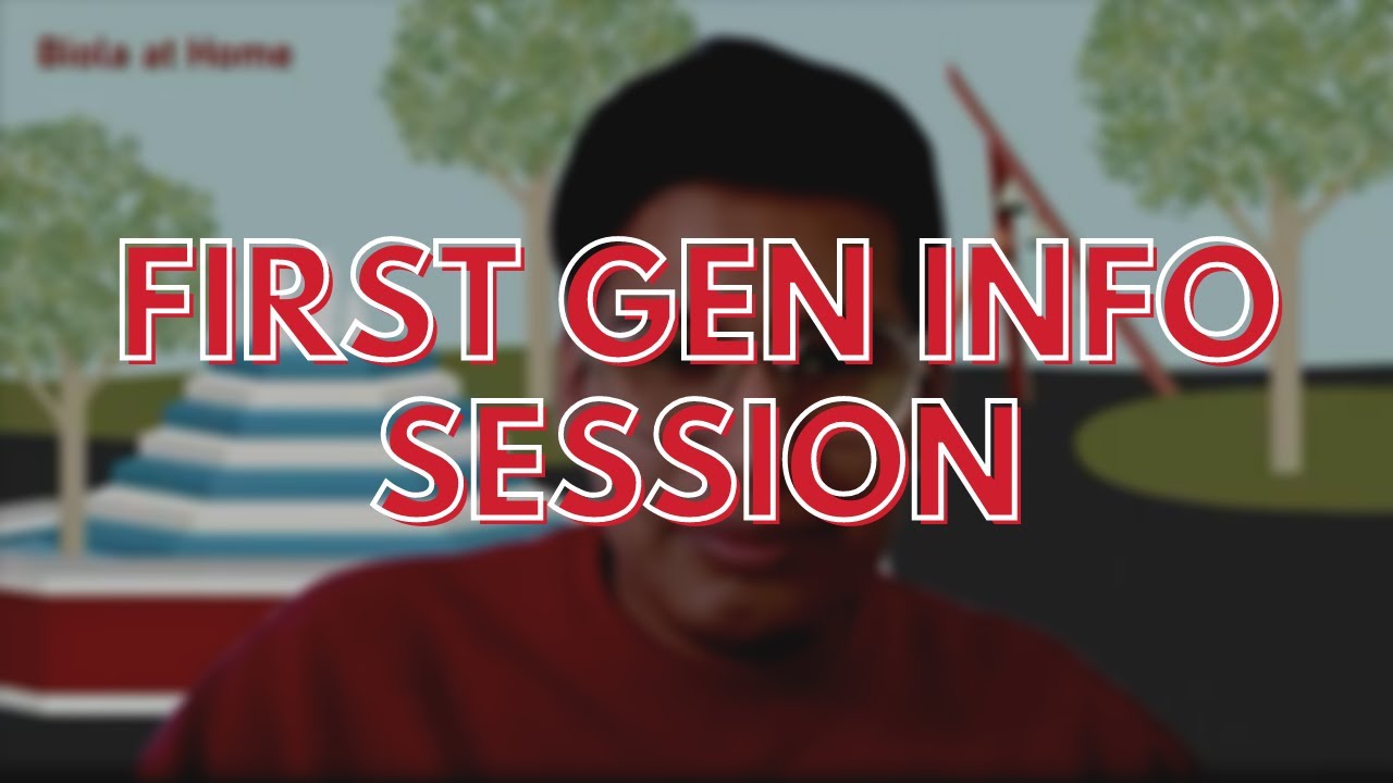 First Gen Info Session | Spring Preview Week - YouTube