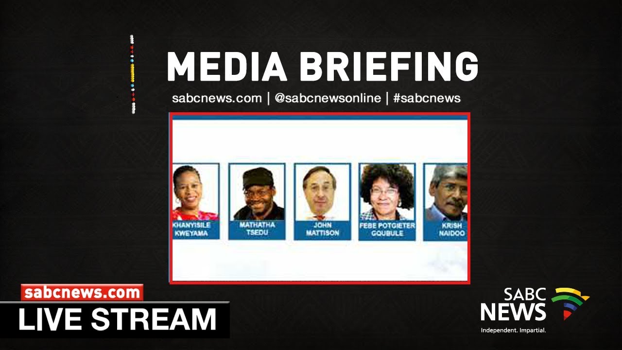 Former SABC Interim Board members briefs the media - YouTube