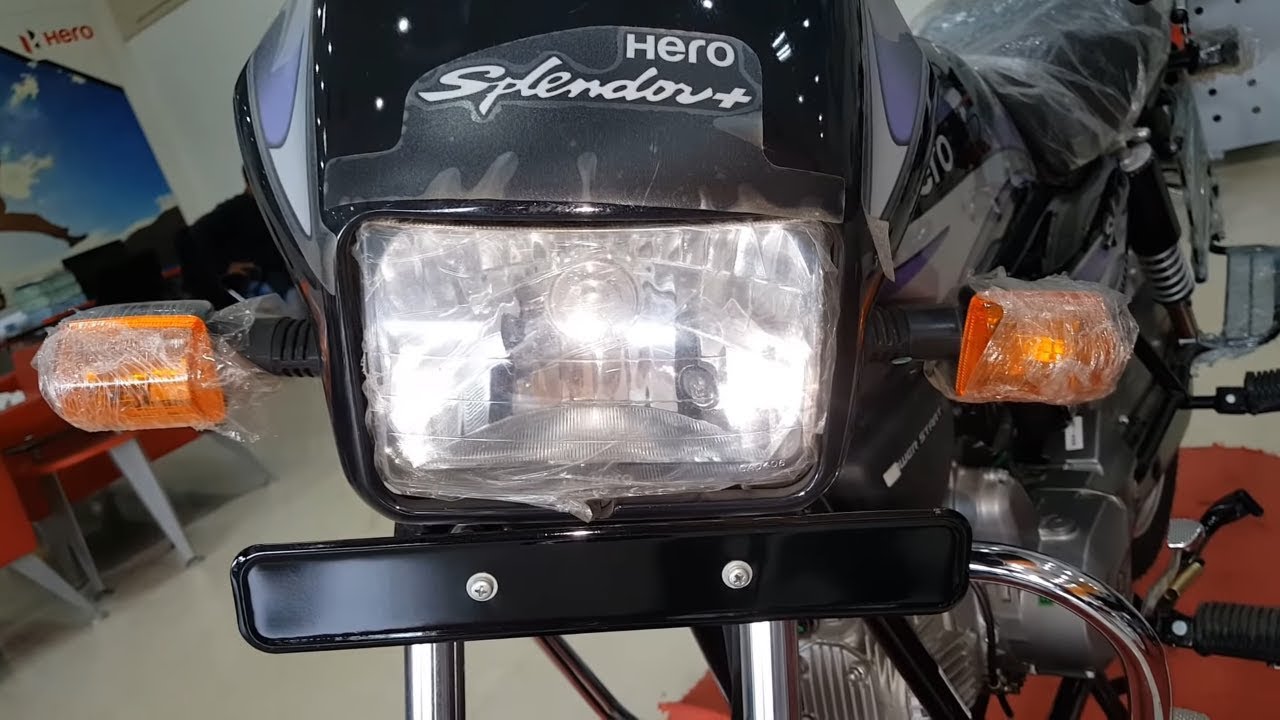 Hero Splendor Plus ( Red & Black ) | Spec & Price ,Splendor Plus Review ...