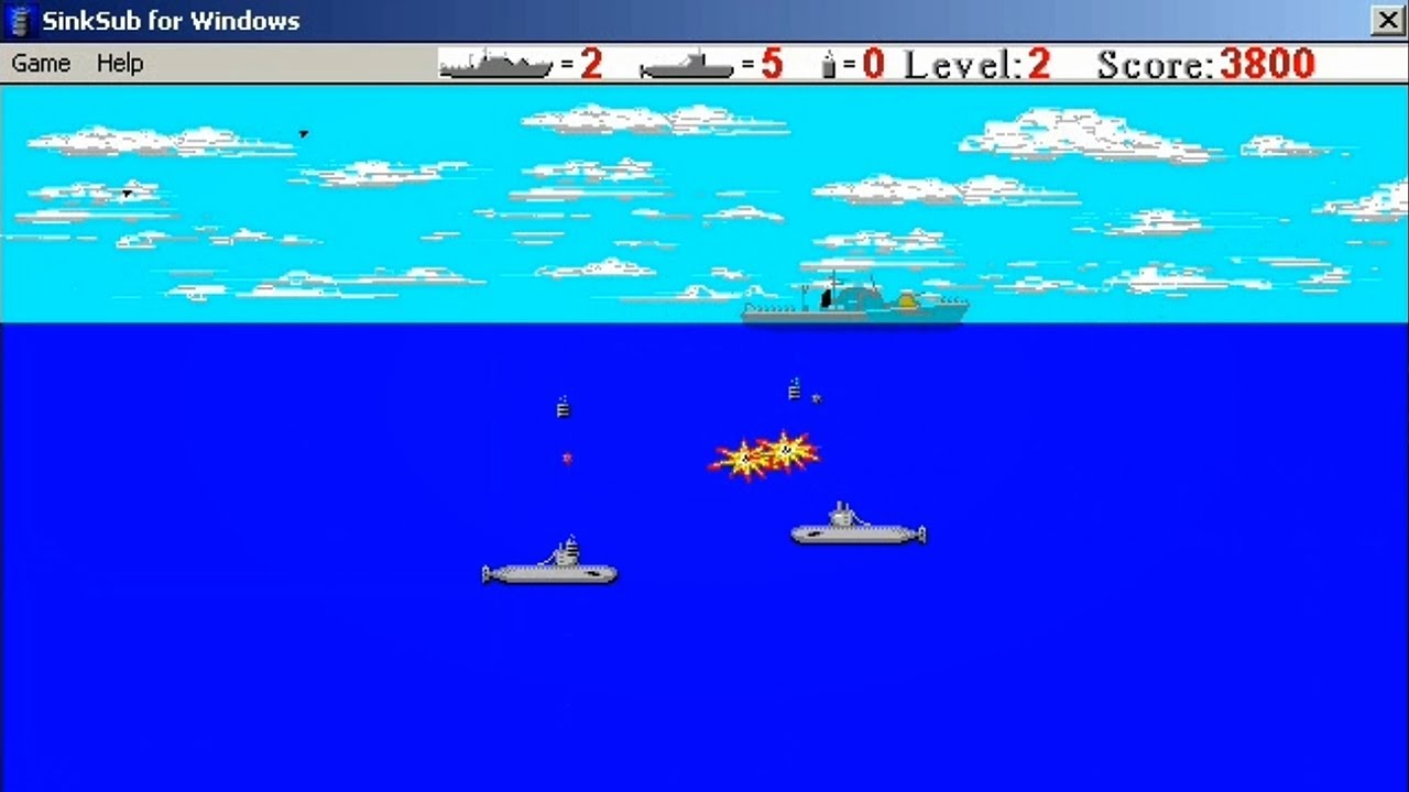 Sink Sub (1993). Gameplay | PC - YouTube