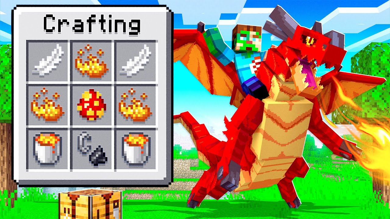 How To Craft ELEMENTAL Dragons In Minecraft! - YouTube
