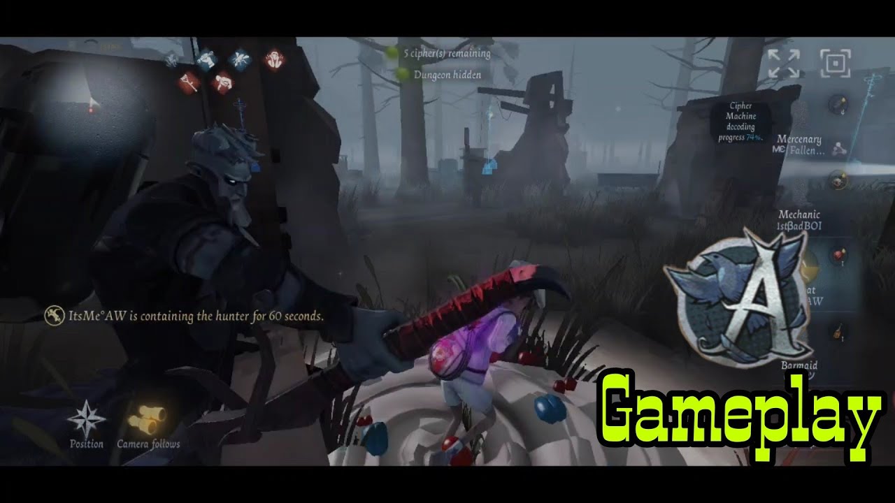 How to kite UNDEAD ( PERCY ) in Arms Factory ! | Identity V - YouTube