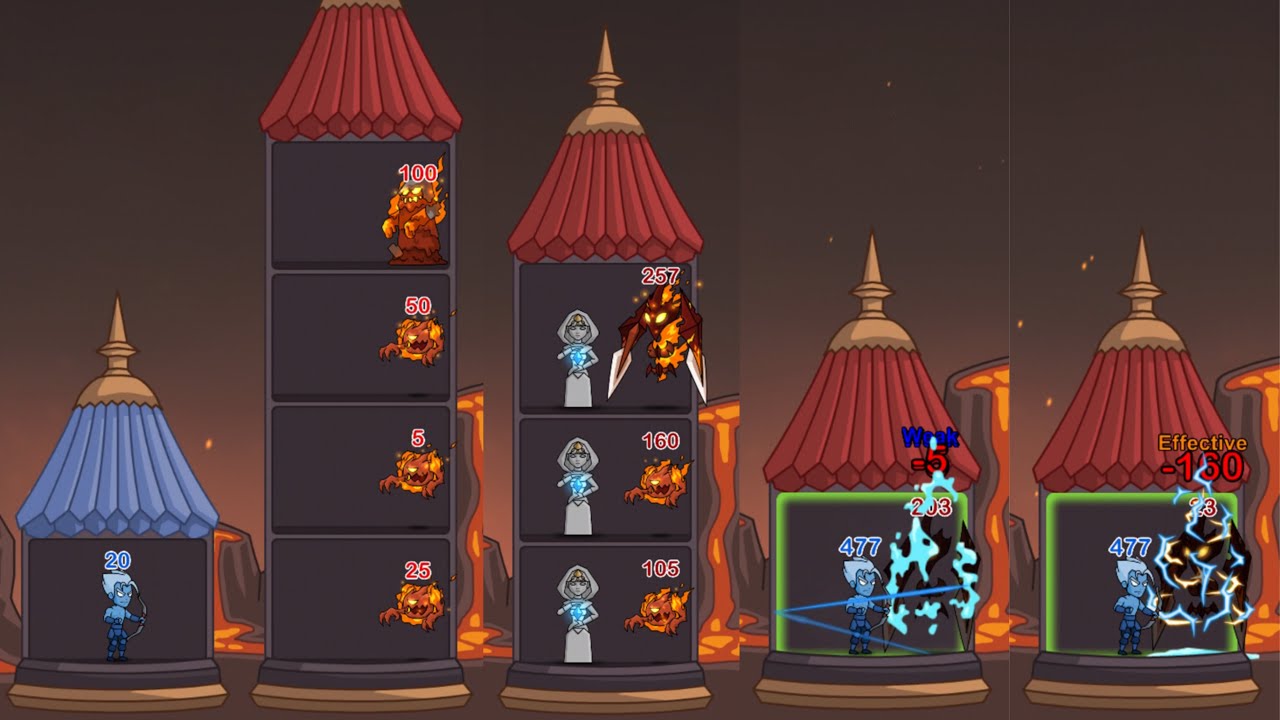 Hero Castle Wars - Level 37 (4th Castle Stage 1) Gameplay Android, iOS ...