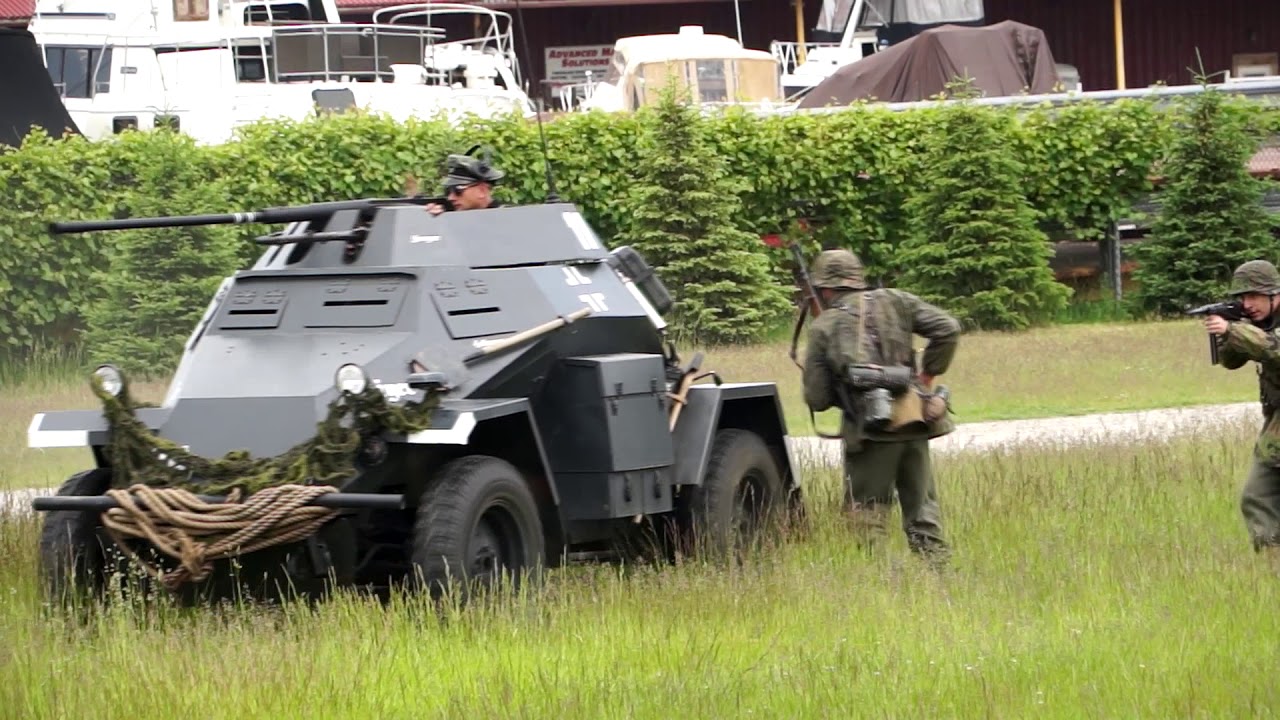 Muskegon D-Day Field Battle - YouTube