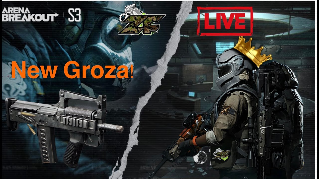 Groza OP? Let’s Get It LIVE! - Arena Breakout - YouTube