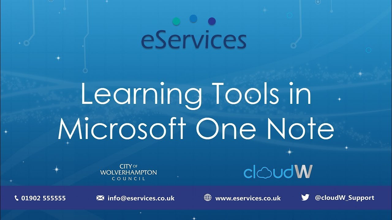 Learning Tools in Microsoft One Note | Overview and Tutorial - YouTube
