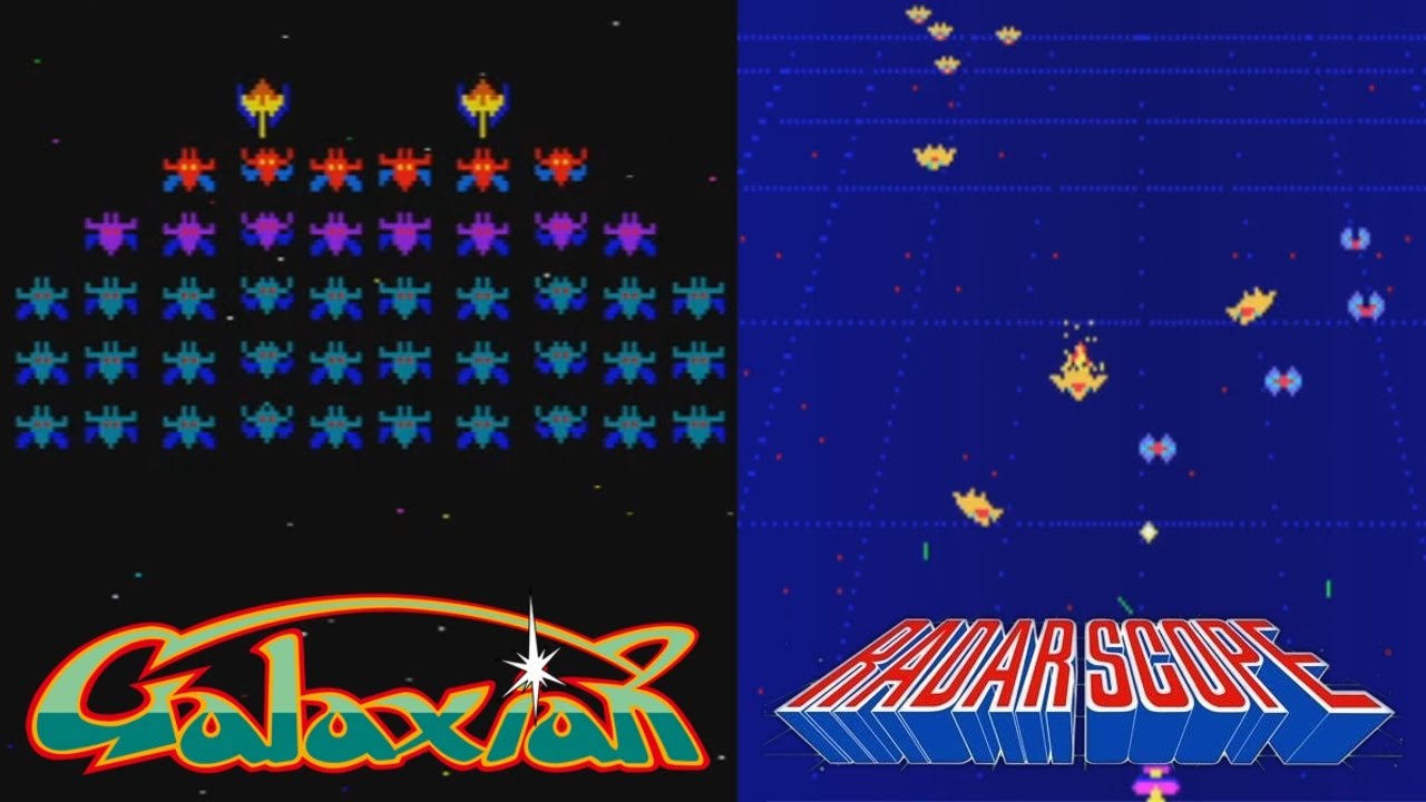 Galaxian & Radar Scope | From One Space Invaders Clone To Another - YouTube
