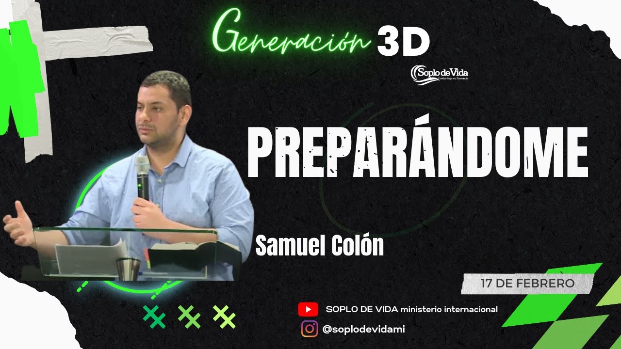 🔴 EN VIVO - Reunión Jóvenes - Preparándome - Samuel Colón - YouTube
