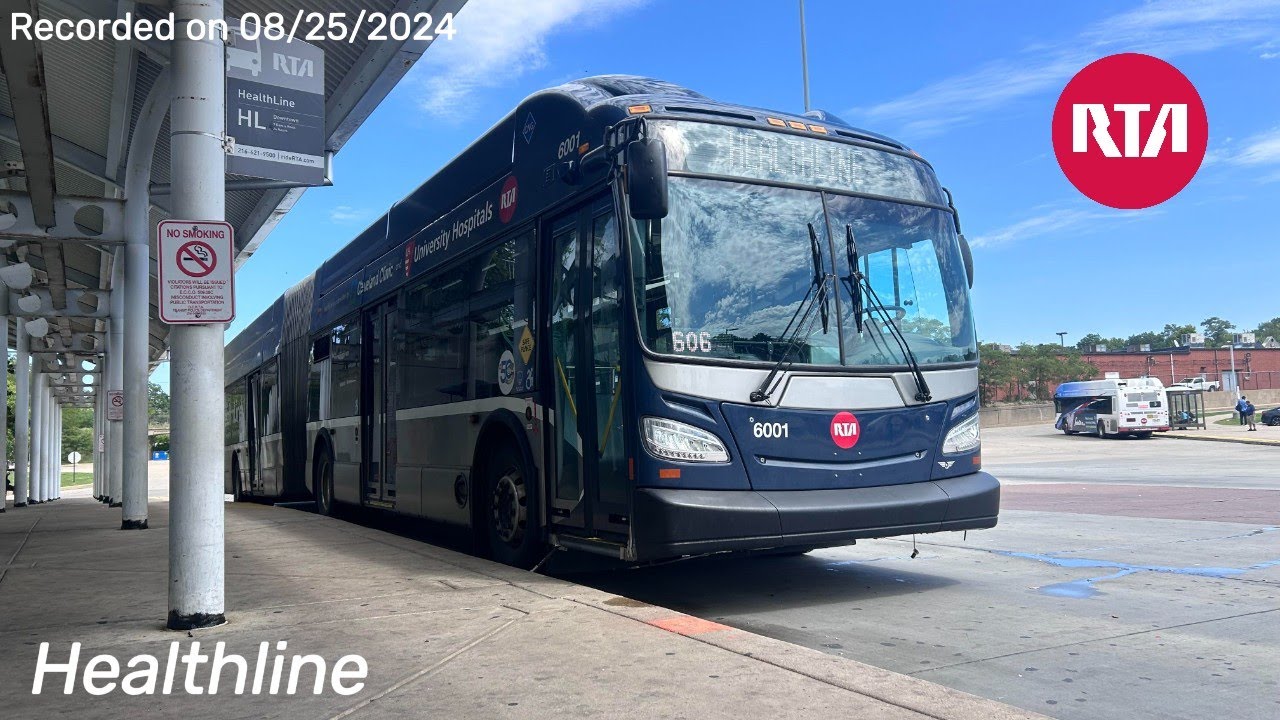 RTA 2021 NFI XN60 #6001 ride [Healthline] - YouTube