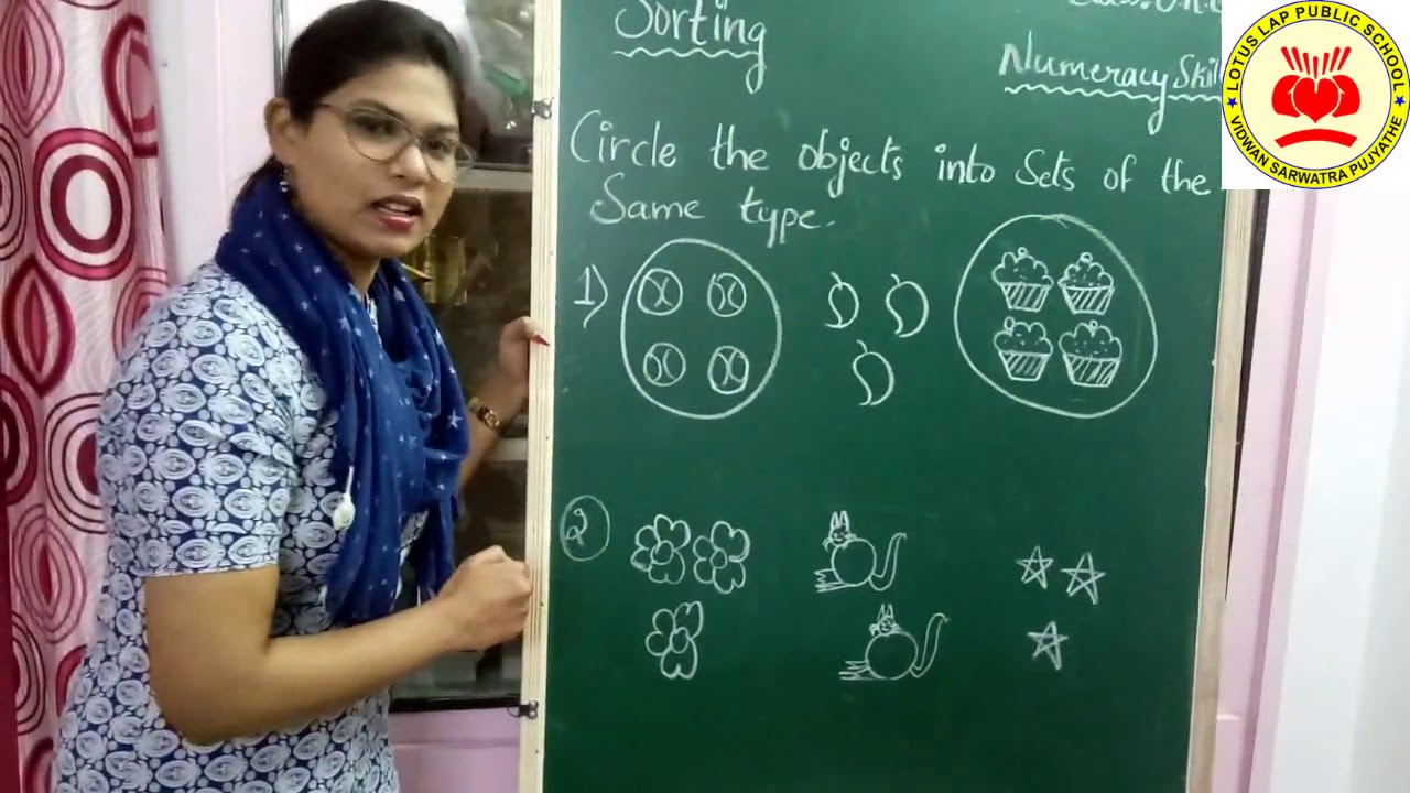 UKG Numeracy Skills Sorting Video 1 - YouTube