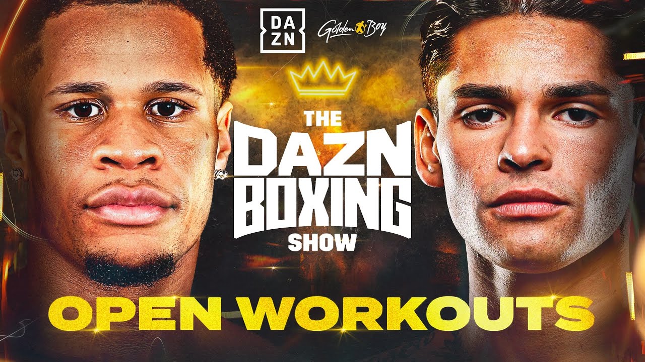 DEVIN HANEY OPEN WORKOUT DAZN BOXING SHOW SPECIAL | Haney vs. Garcia ...