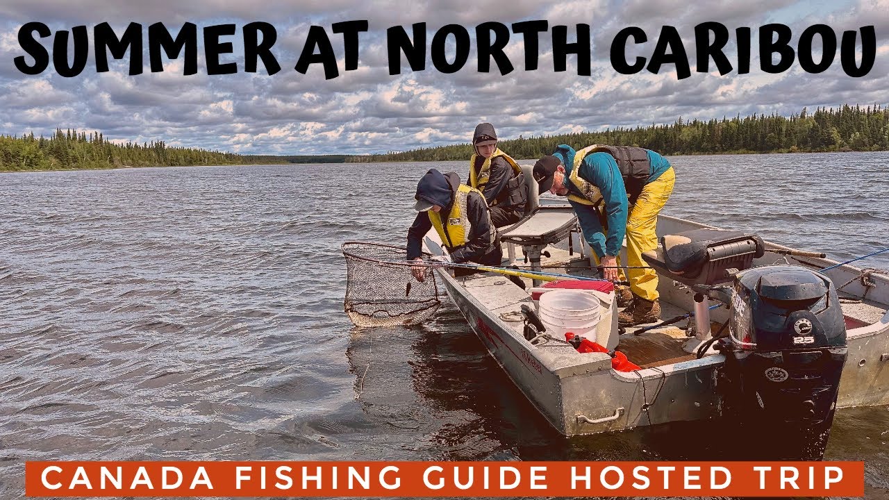 Summer At North Caribou - Canada Fishing Guide Hosted Trip - YouTube