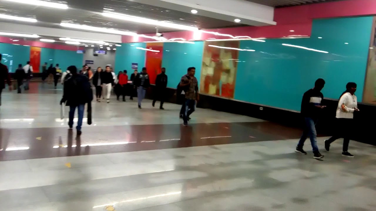 INA Metro station Delhi - YouTube