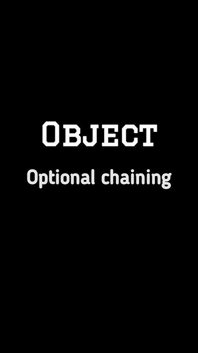 React optional chaining #webdeveloper #codingtips #codingtamilan # ...