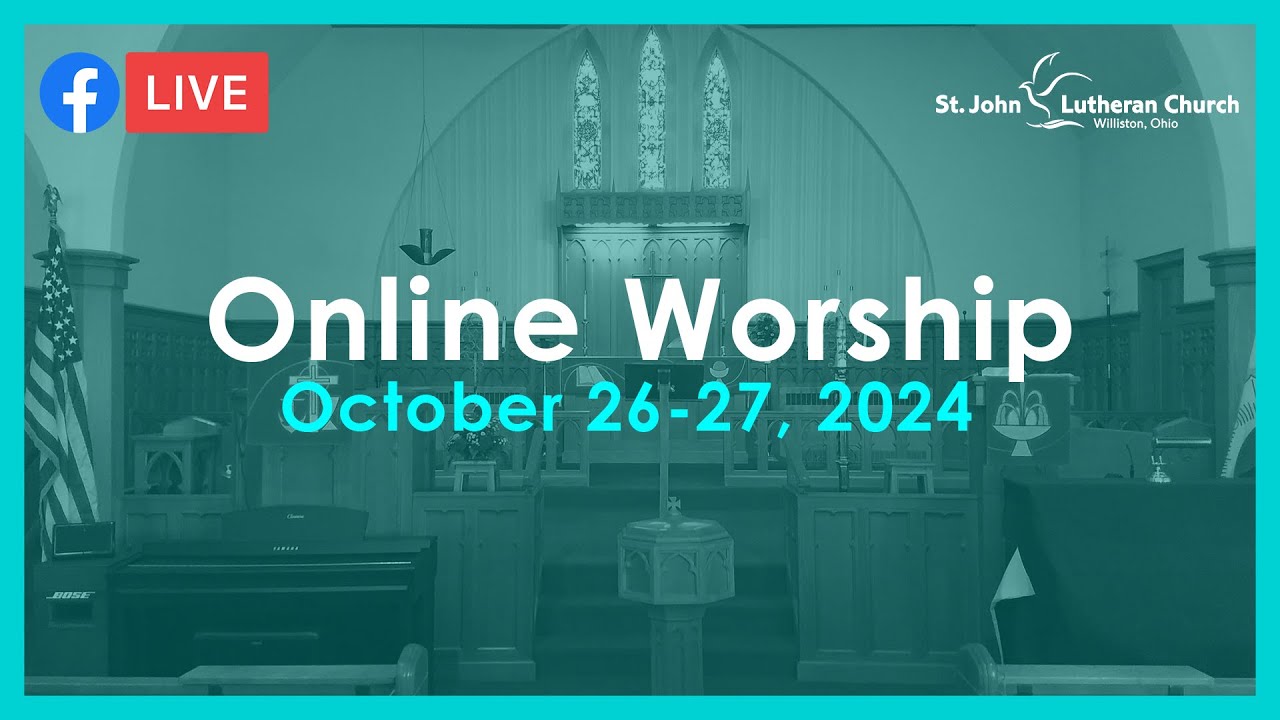 October 26 Worship | Online Worship - YouTube