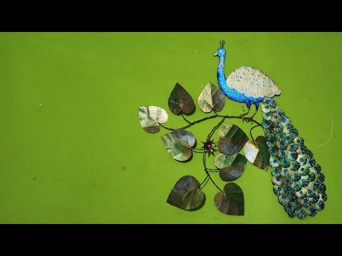Cardboard Handmade Peacock | Beautiful Peacock Making | Peacock ...