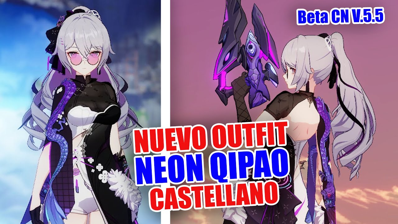 NUEVO OUTFIT "NEON QIPAO" | BRONYA SILVERWING | BETA CN V.5.5 ...