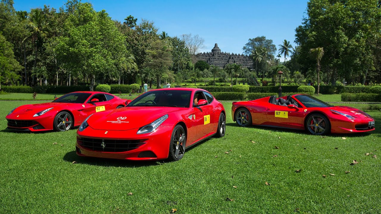 Ferrari Java Rally 2014 - YouTube
