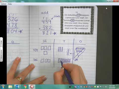 3 digit Addition - YouTube