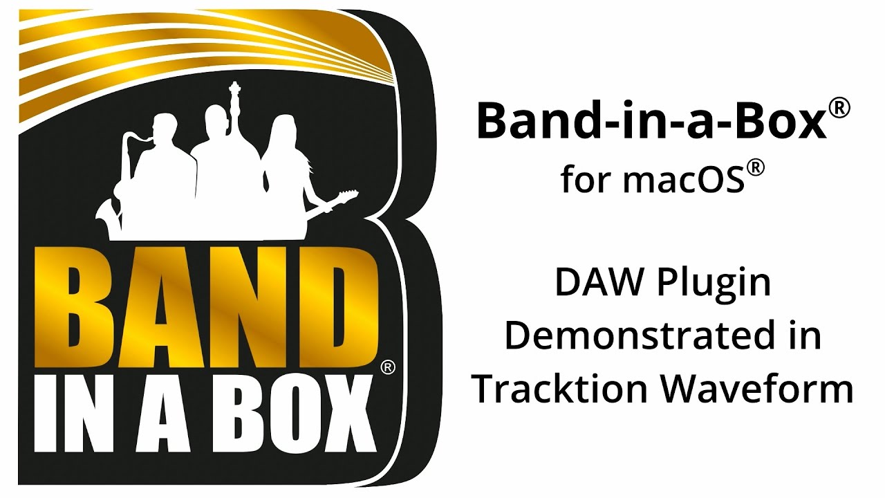 Band-in-a-Box® for Mac: DAW Plugin tutorial for Waveform - YouTube