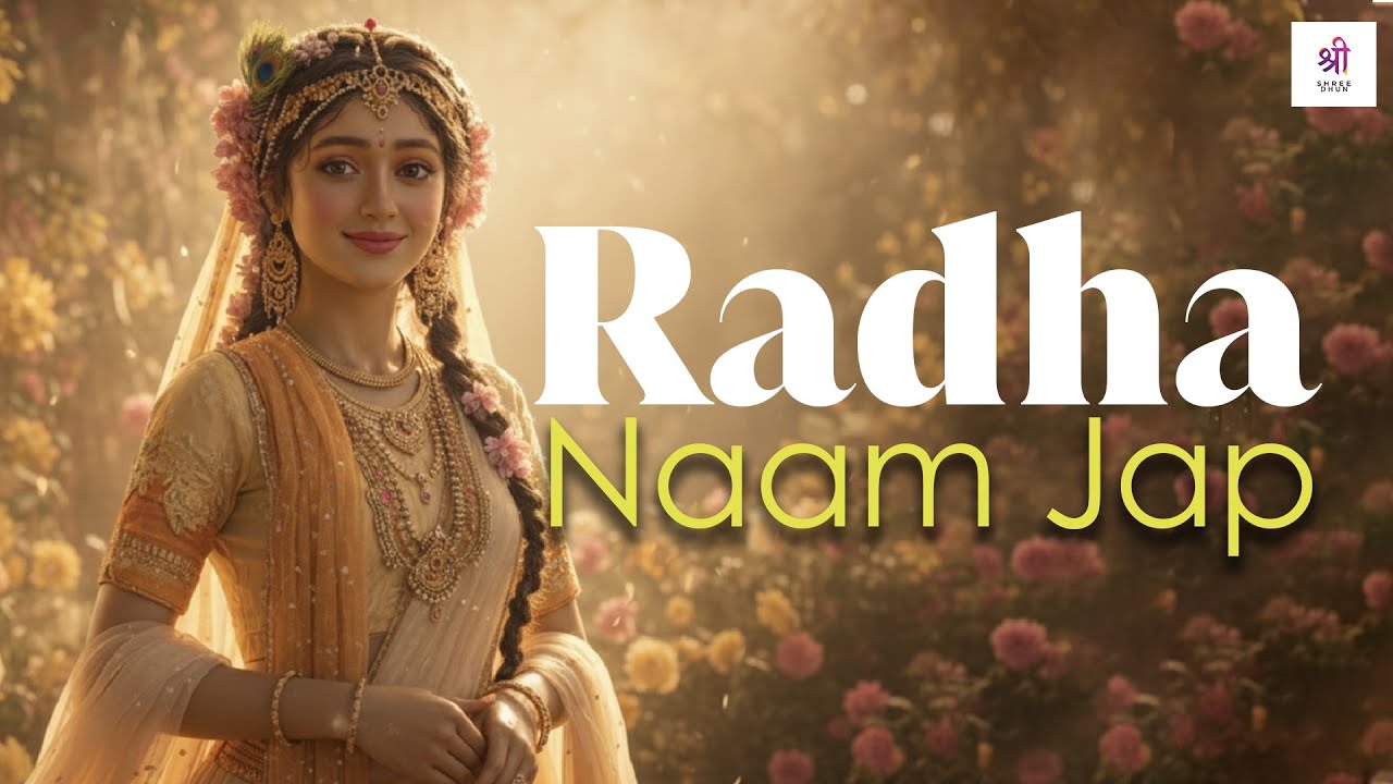 Radha Naam Jap | Peaceful Radha Radha Chanting | Shree Dhun - YouTube
