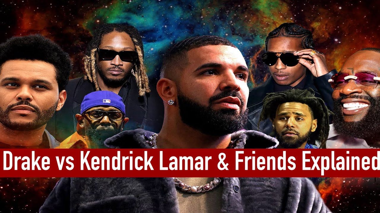 Drake VS Kendrick Lamar, Future, Rick Ross, The Weeknd & Metro Boomin ...