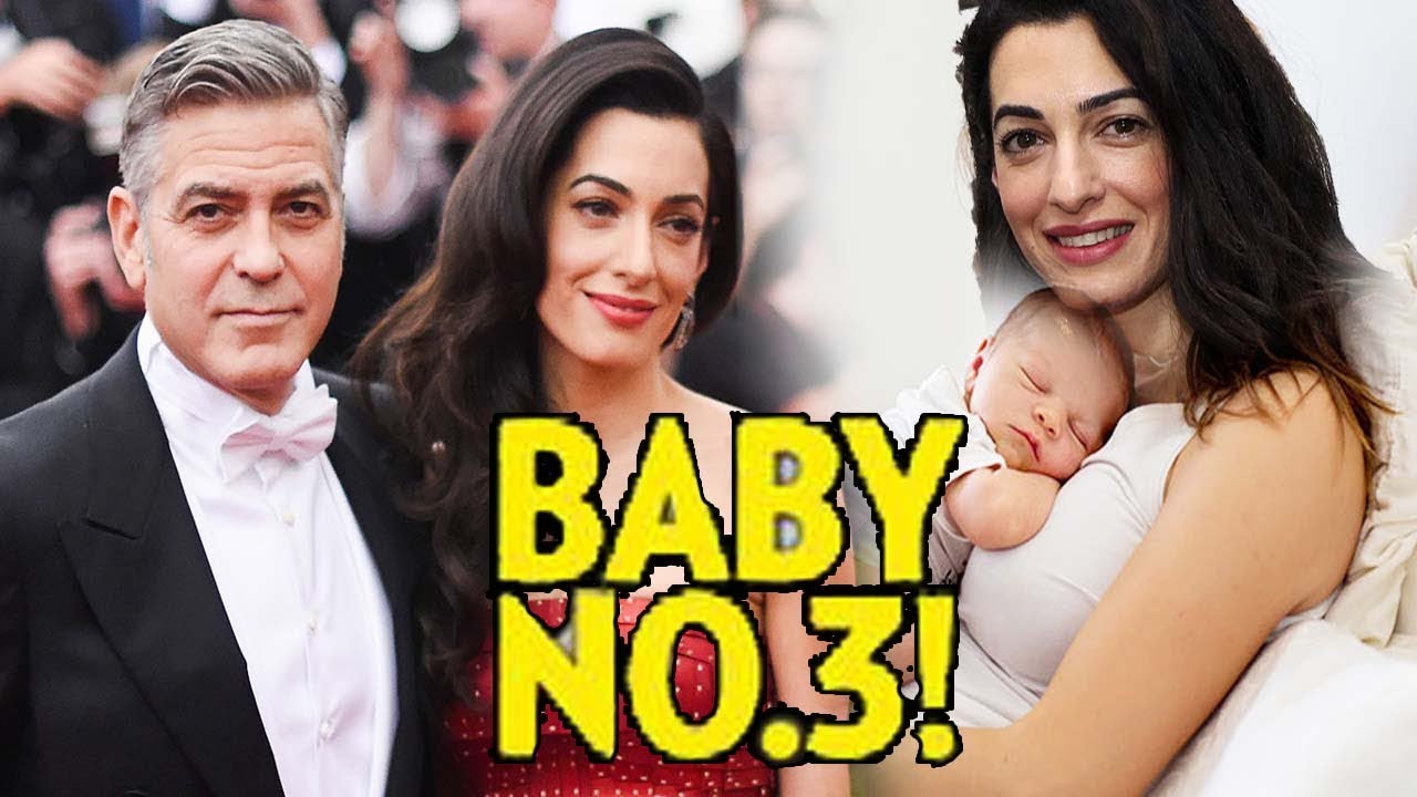 Official! George Clooney and Amal Clooney welcomed their 3rd baby in ...