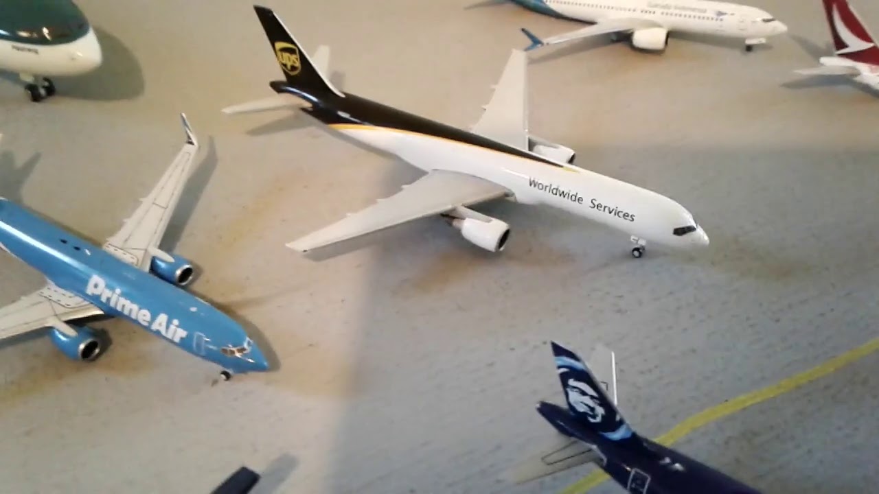 Gemini jets model collection - YouTube