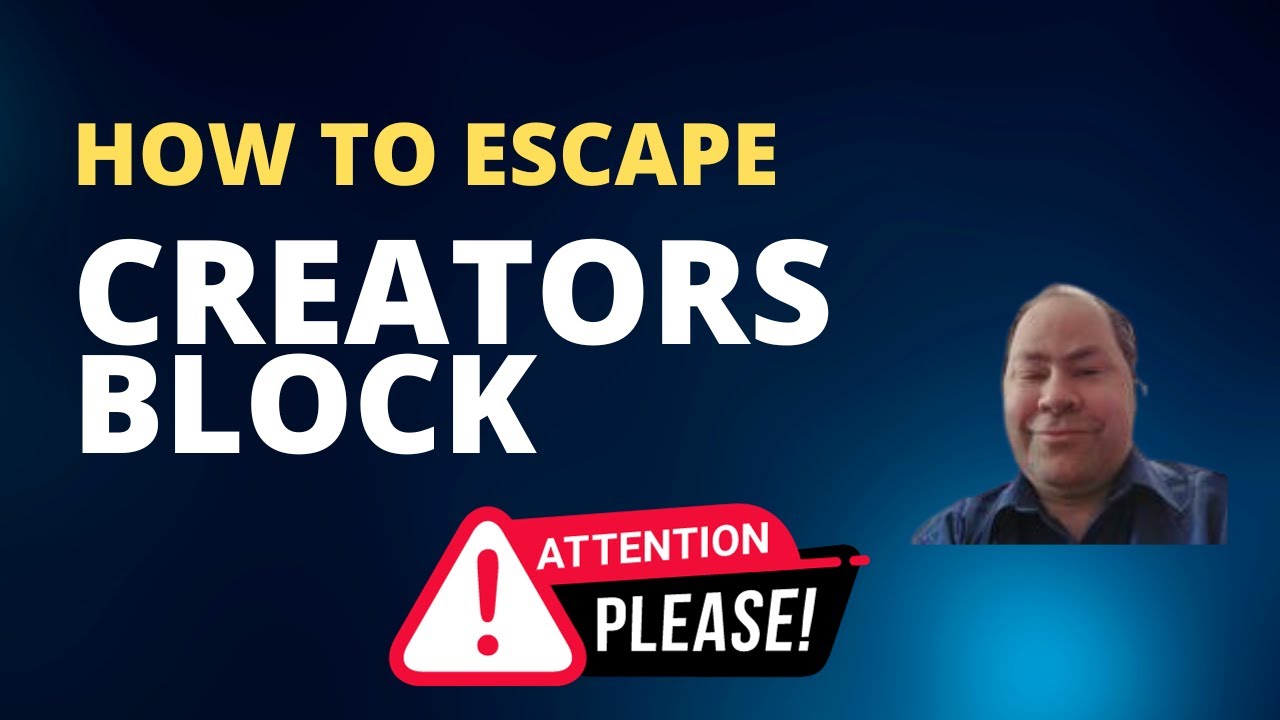 Suffering From Creators Block Then Do This - YouTube