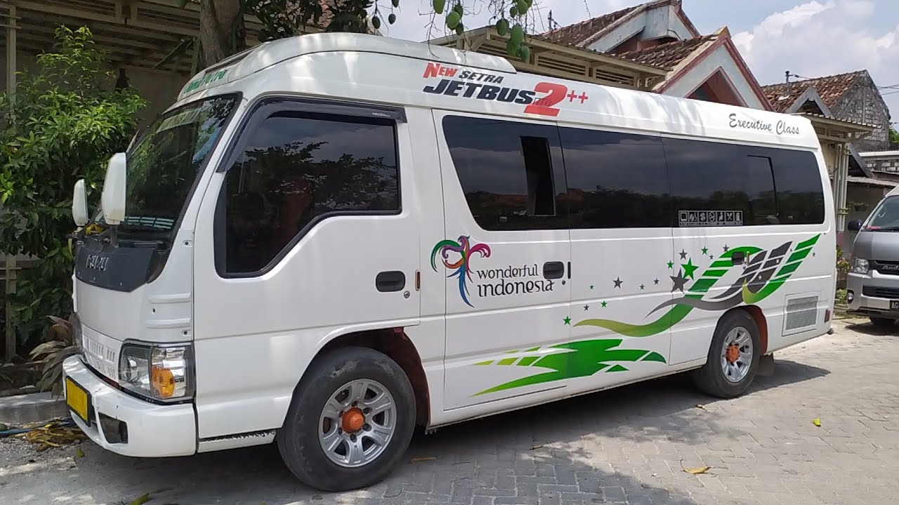 KEMBAR TAPI BEDA || ISUZU ELF LONG KAROSERI EDI PUTRA 2017 JOK RIMBA ...