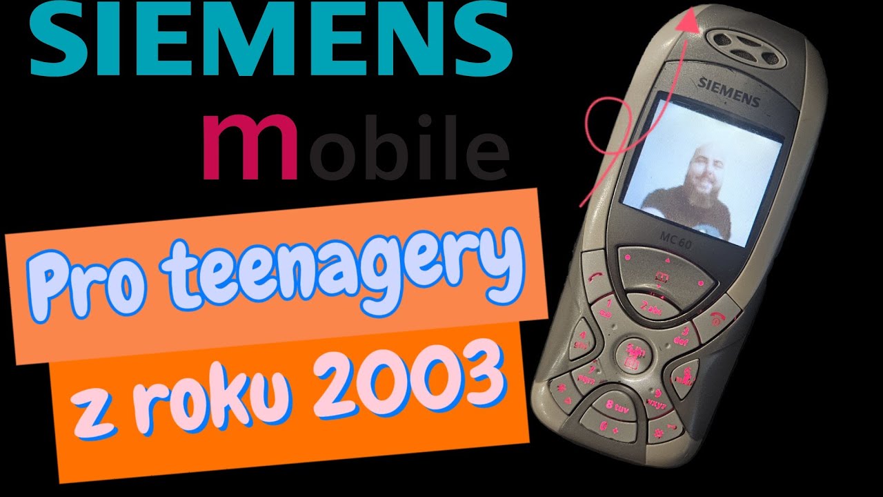 Siemens MC 60 - Pro teenagery roku 2003 - retro recenze - YouTube