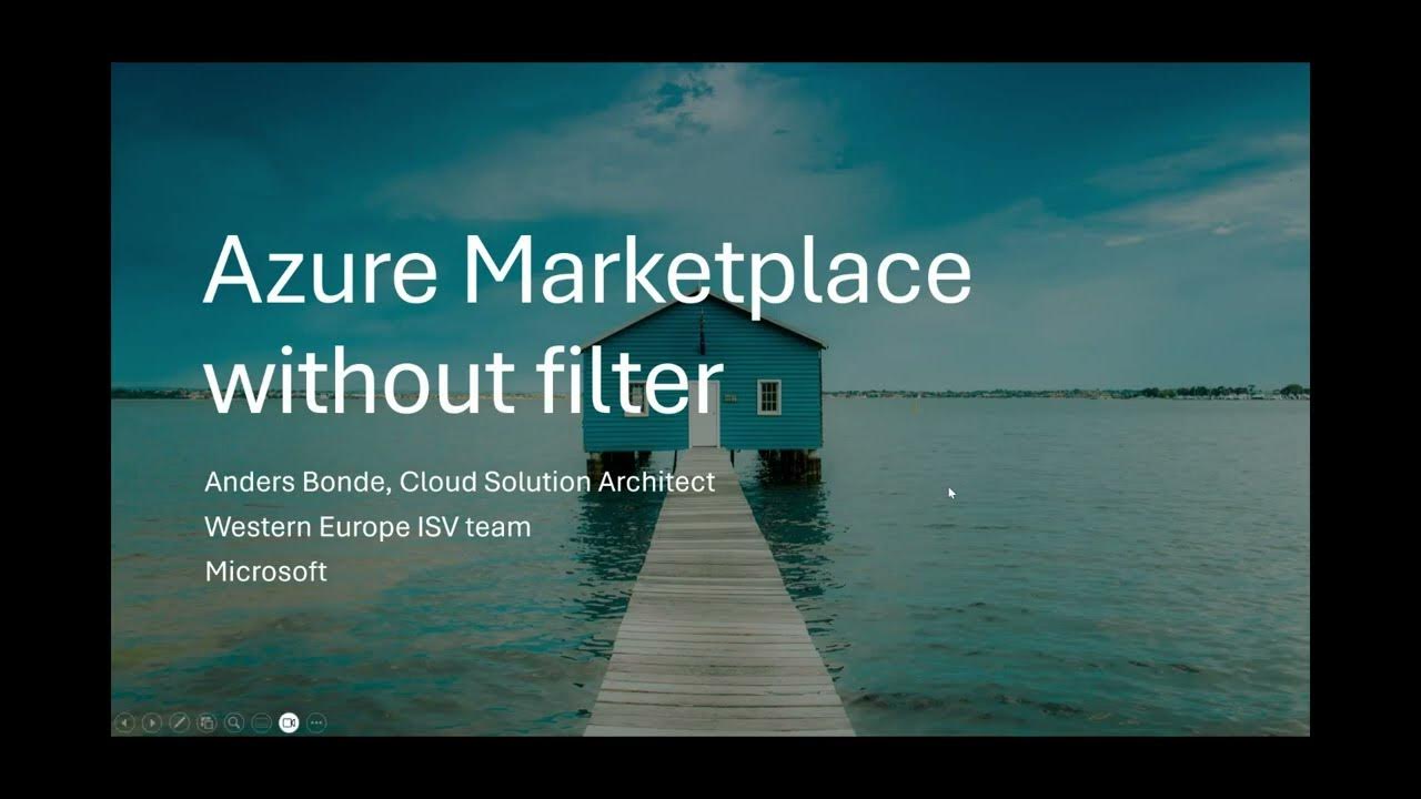 Azure Marketplace without filter - YouTube