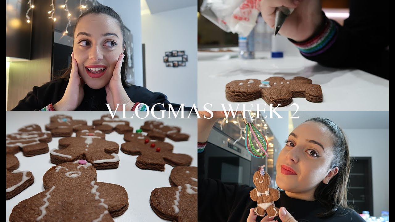 Φτιάχνω gingerbread μπισκοτάκια | VLOGMAS WEEK 3 | - YouTube