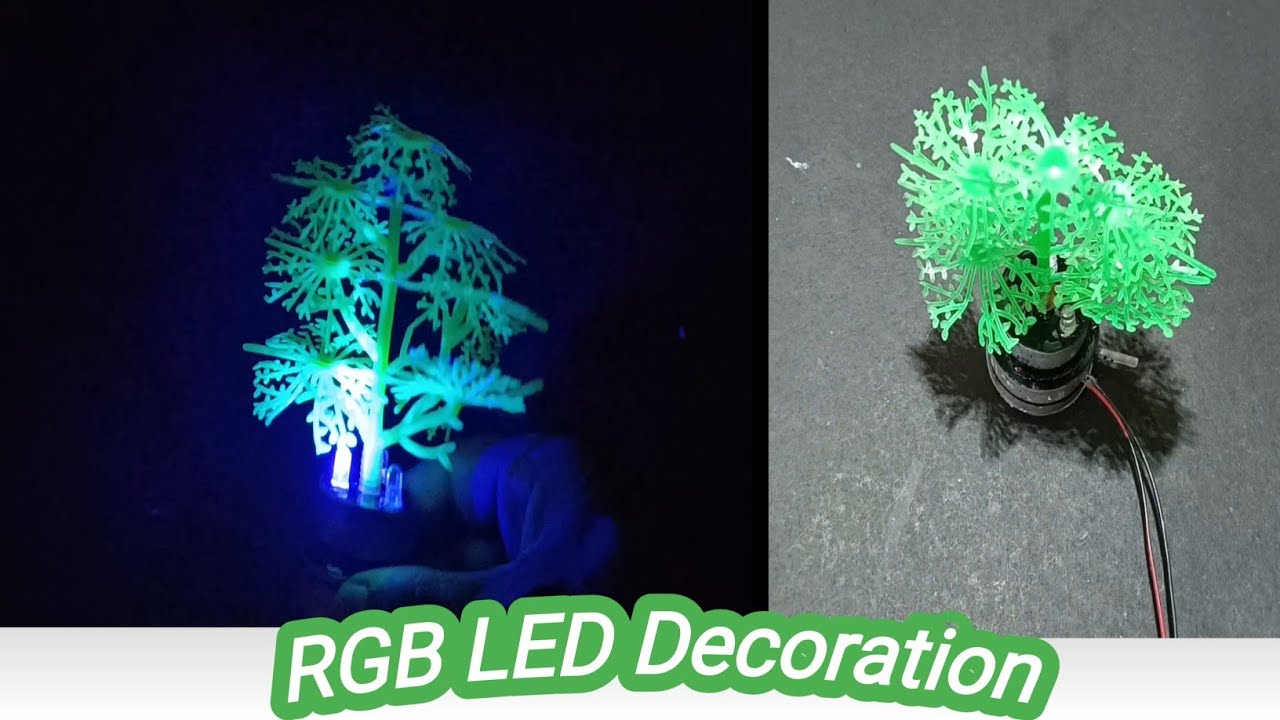Led light project|Led Decoration idea for home #led #project - YouTube