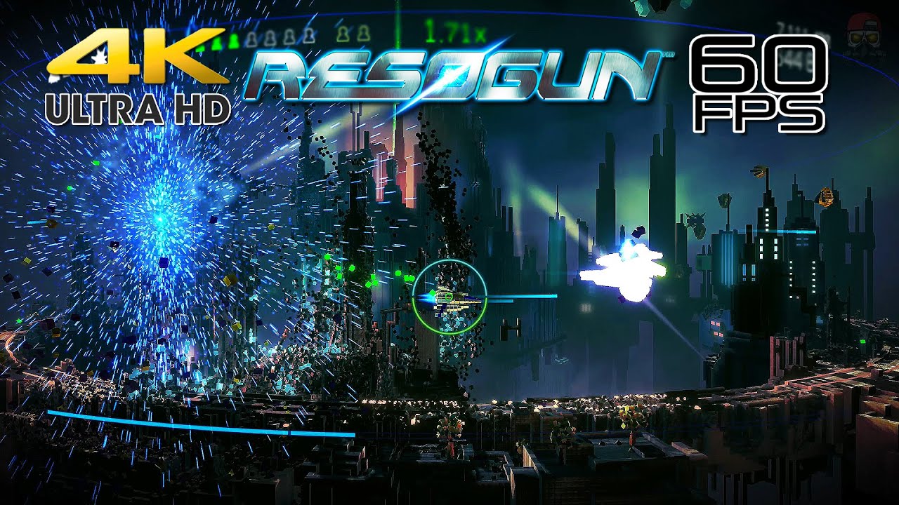 Resogun Next Gen 4K 60FPS Gameplay (PS5) - YouTube