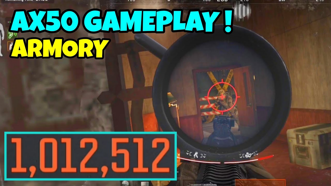 AX50 Gameplay in Armory With 1Mil Profit | Arena Breakout CBT 2 - YouTube