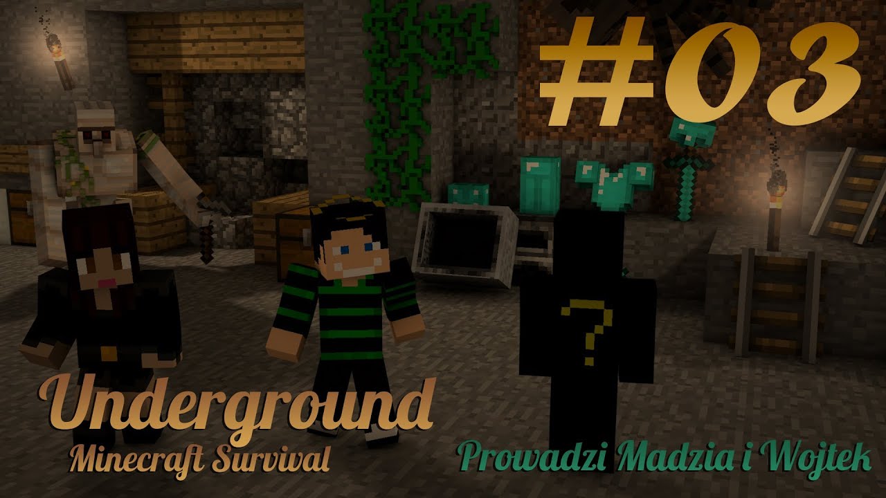 Underground Survival Minecraft #03 /w Sheo - YouTube