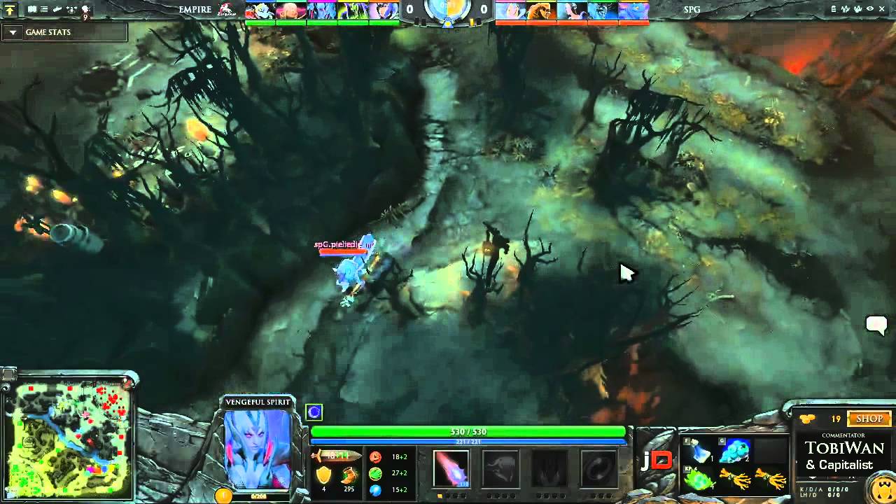 Empire vs SPG Game 2 - joinDOTA League DOTA 2 - Tobiwan & Capitalist ...