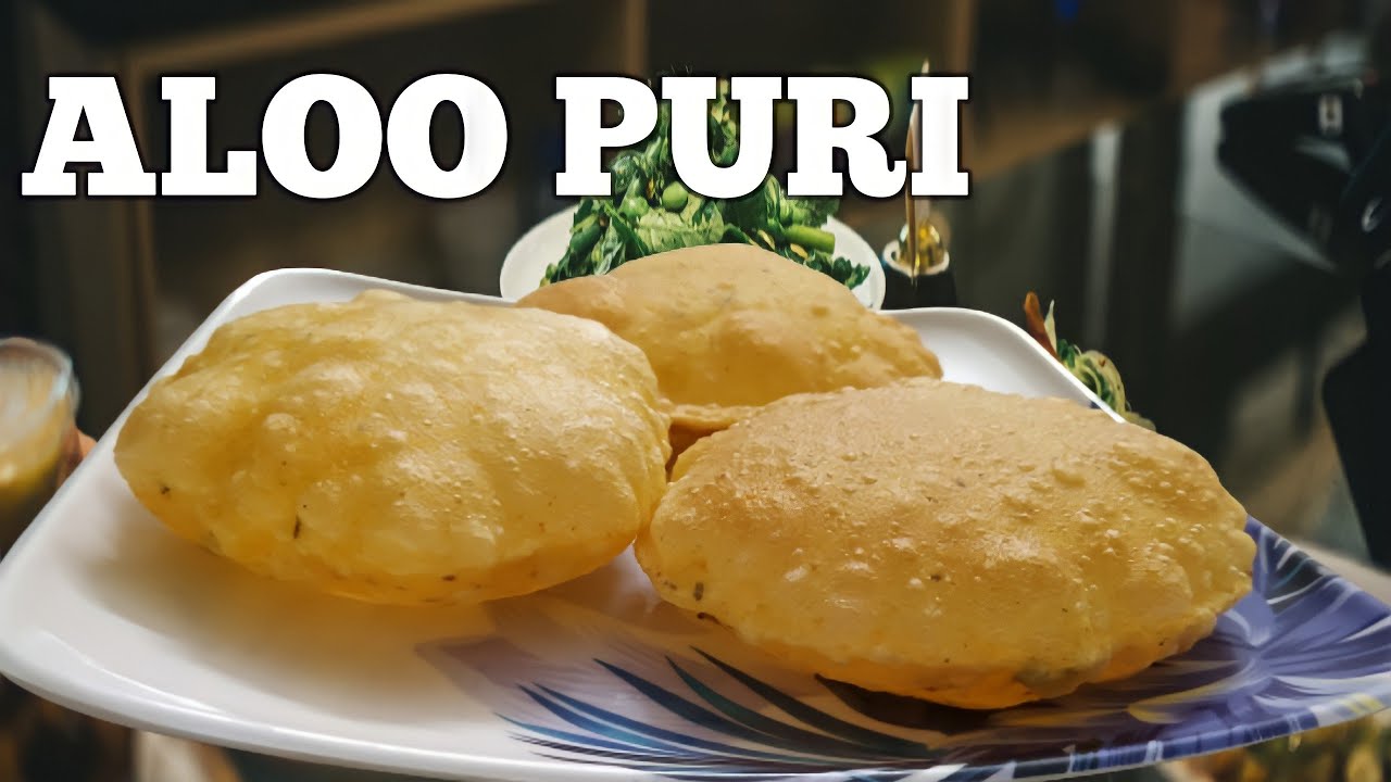 Potato Poori || Aloo Puri Recipe | How to make Aloo Puri - YouTube