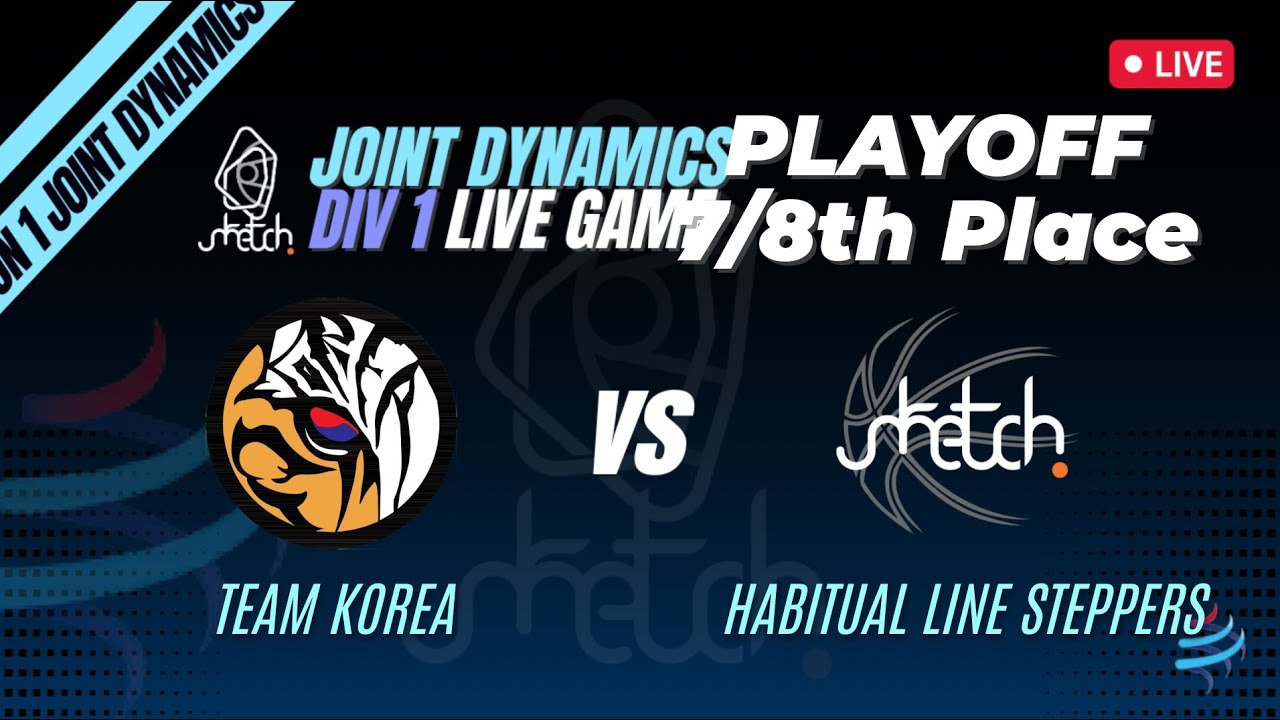 SKETCH S05 D1 7/8th Place Team Korea vs Habitual Line Steppers - YouTube