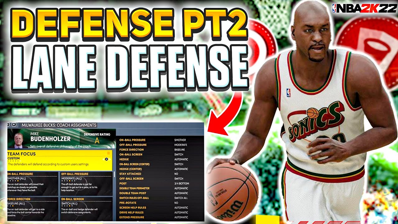 HOW TO PLAY THE BEST DEFENSE ON NBA 2K22 | PASSING LANES! - YouTube