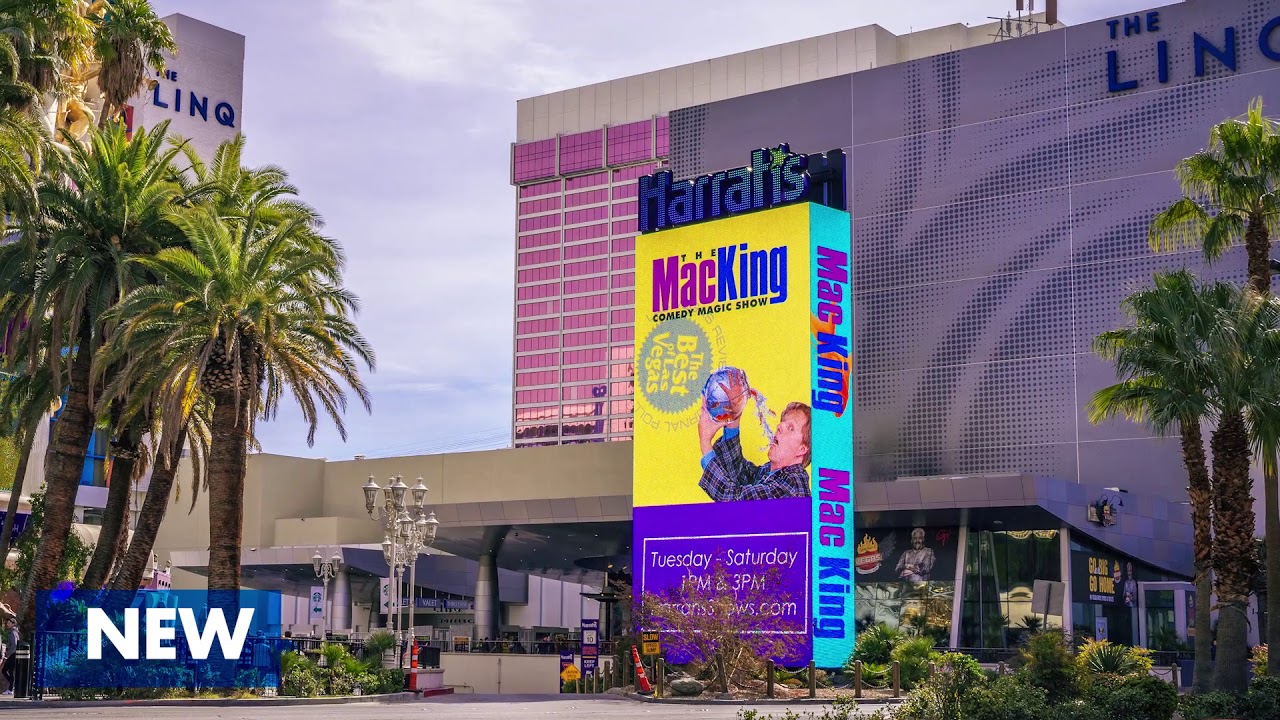 Harrah's Las Vegas Project Highlight Vision Sign Inc - YouTube